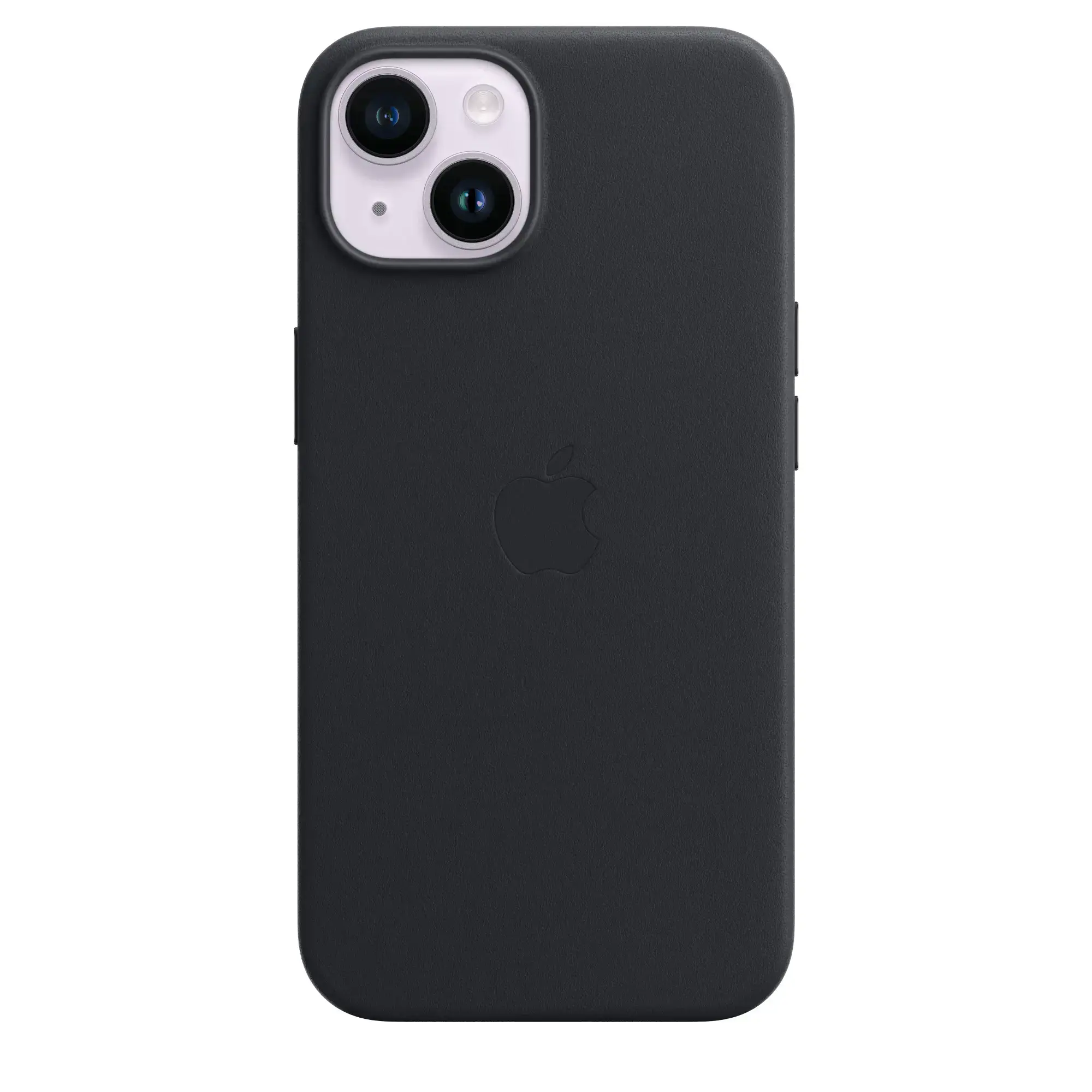 Купить Чехол Apple iPhone 14 Leather Case with MagSafe - Midnight ...