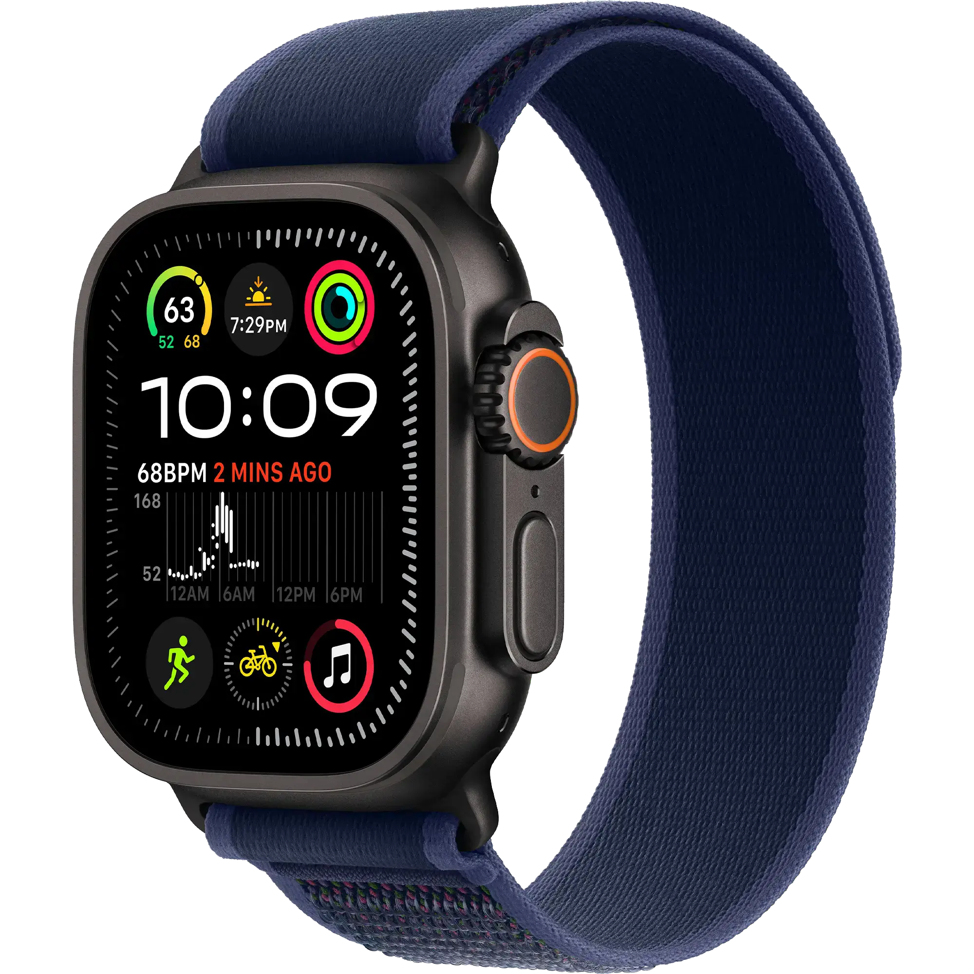 Купити Apple Watch Ultra 2 2024 GPS + Cellular 49mm Black Titanium Case ...
