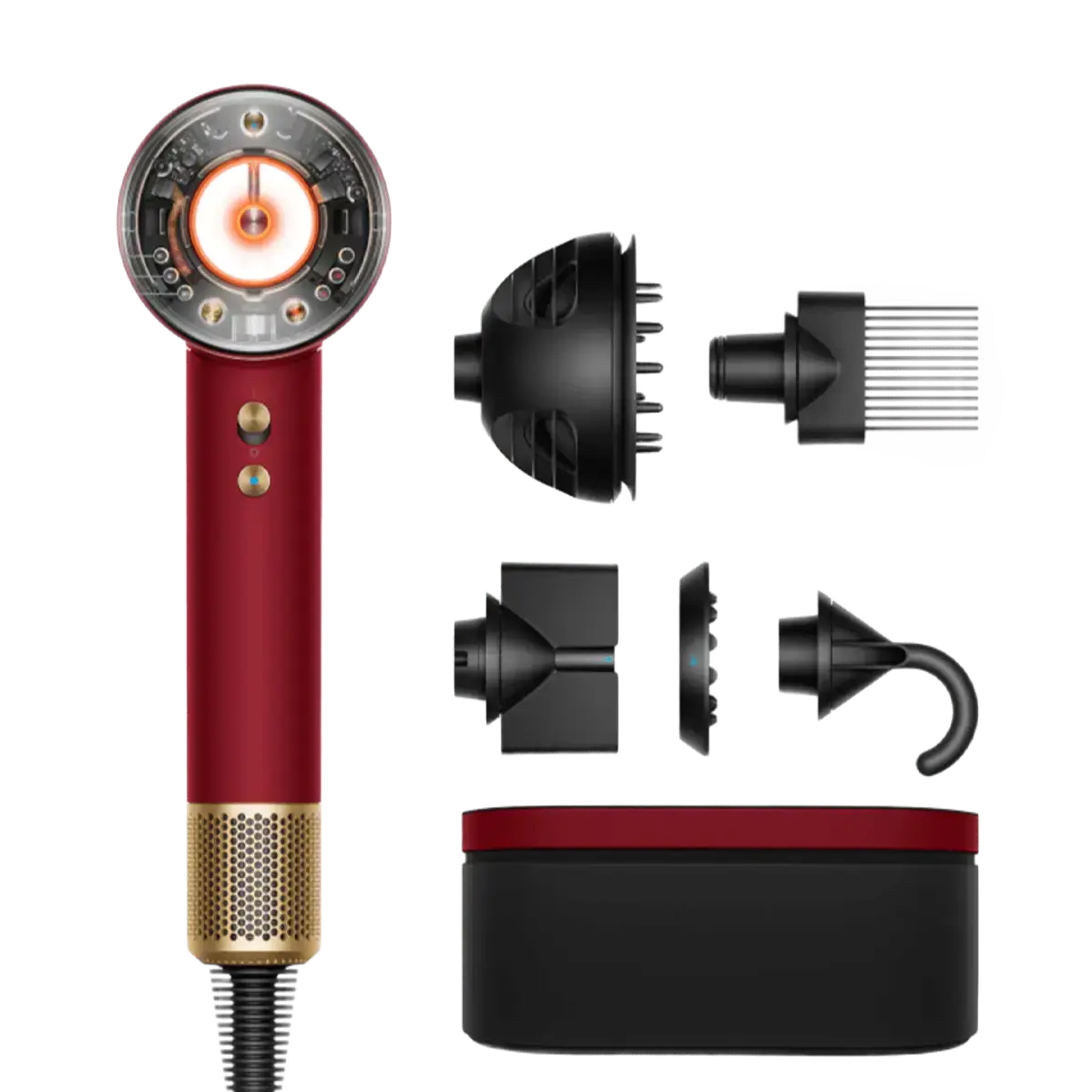 Купить Фен для волос Dyson Supersonic HD16 Nural - Red Velvet/Gold ...